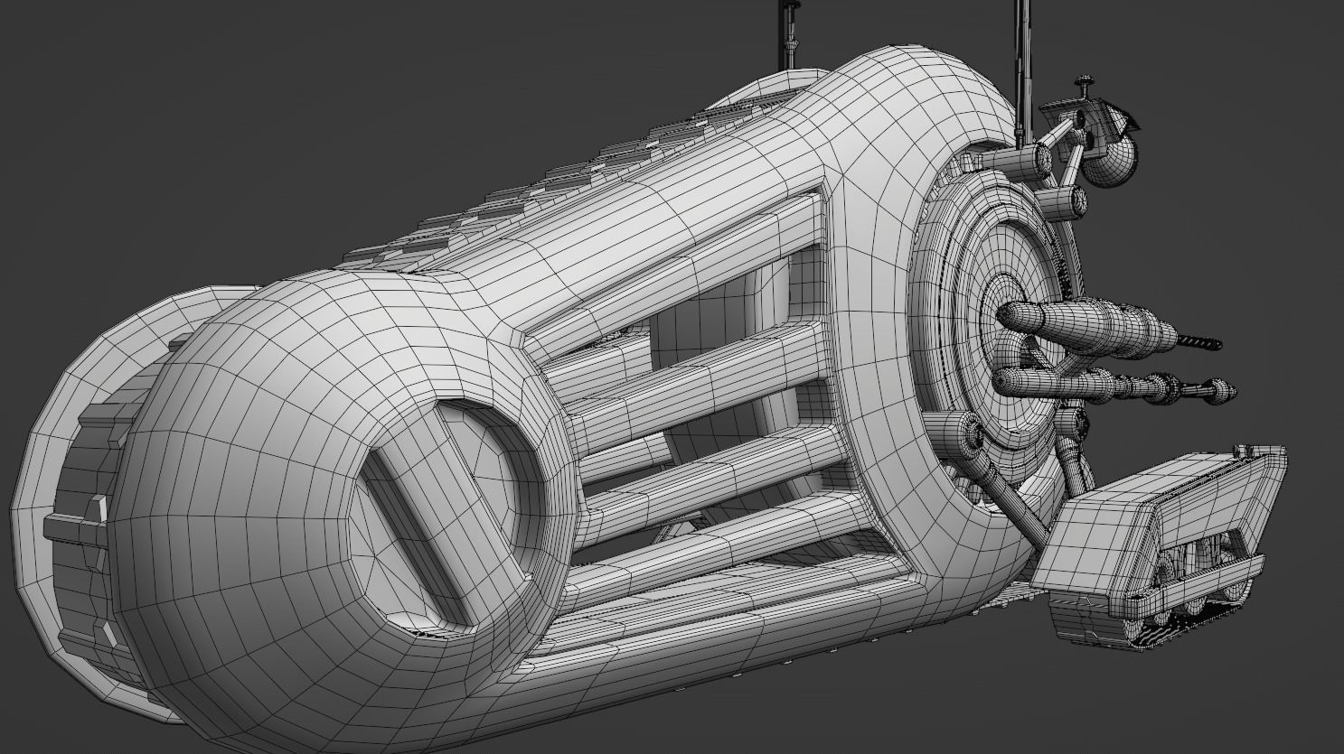 3D model Nr-N99 Persuader Droid tank VR / AR / low-poly | CGTrader