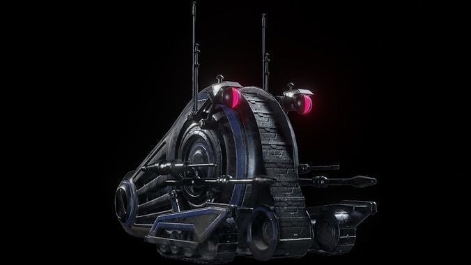 3D model Nr-N99 Persuader Droid tank VR / AR / low-poly | CGTrader