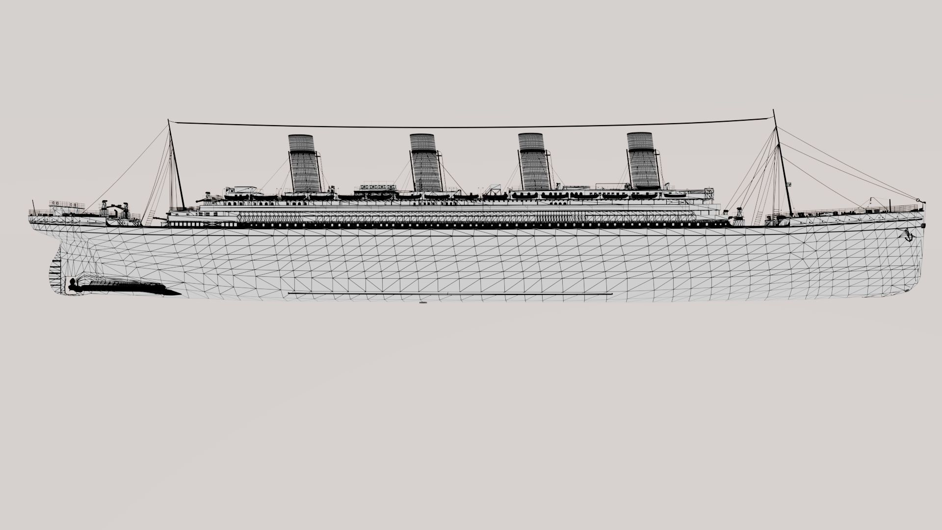 RMS Olympic 3D model | CGTrader
