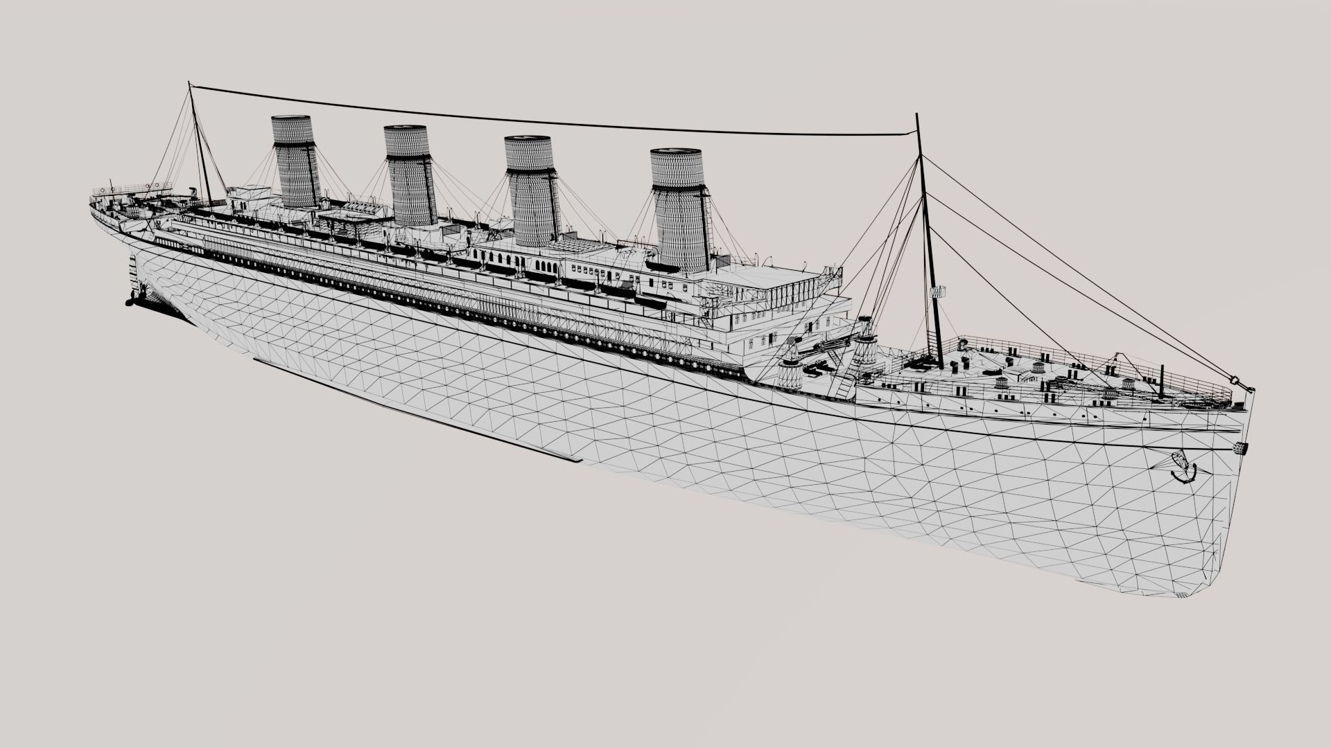 RMS Olympic 3D model | CGTrader