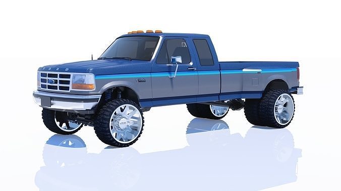 1992 Ford F150 Extended Cab Lifted