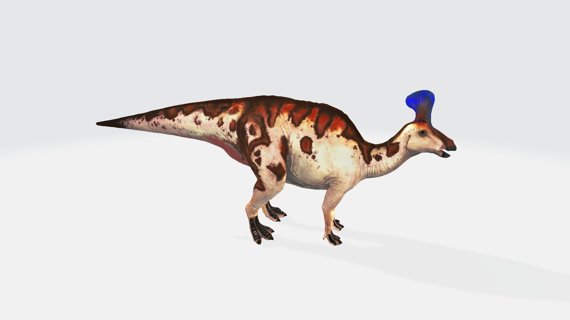 Tsintaosaurus dinosaur 3D model | CGTrader