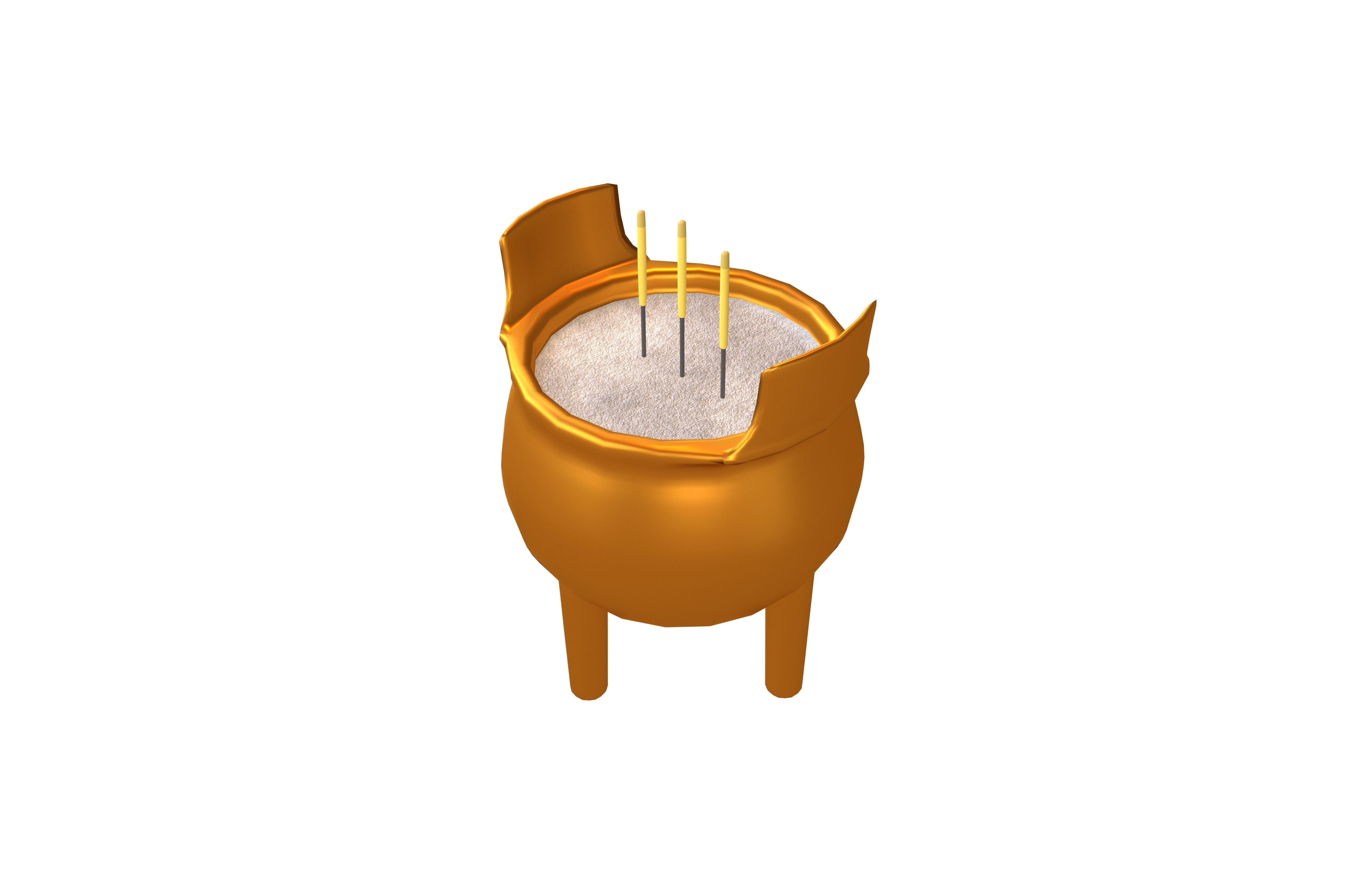 3D model Cartoon Incense Burner Pack Vol 1 VR / AR / low-poly | CGTrader