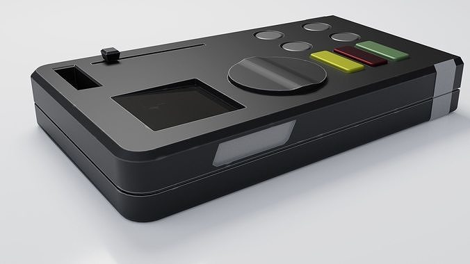 3D model Rusty Sci-Fi remote VR / AR / low-poly | CGTrader