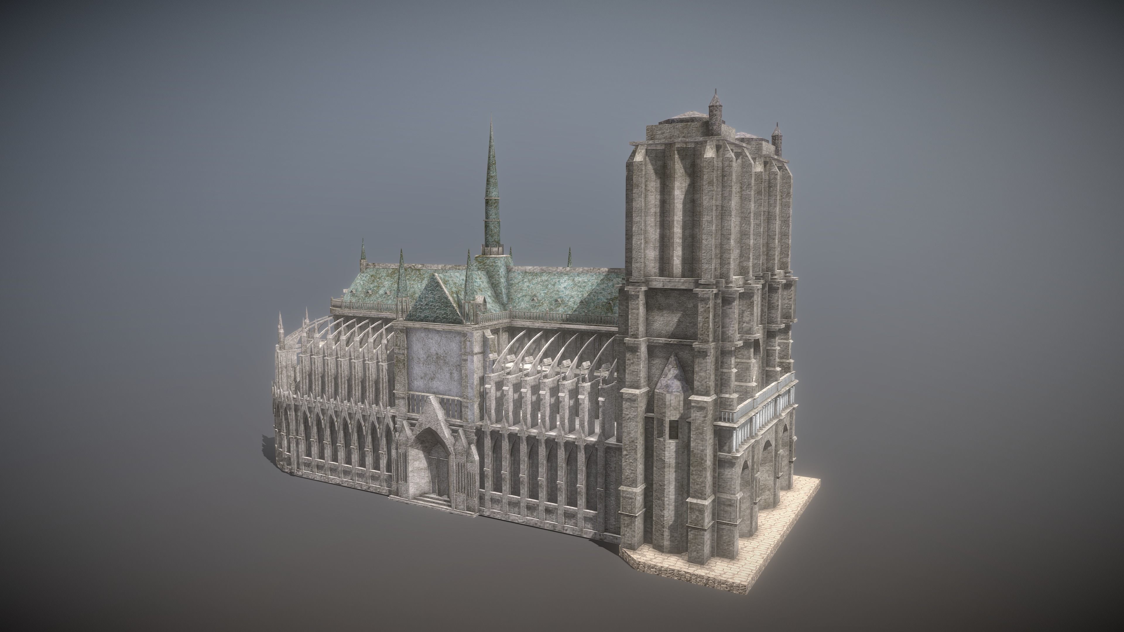 3D model World Famous Buildings VR / AR / low-poly | CGTrader