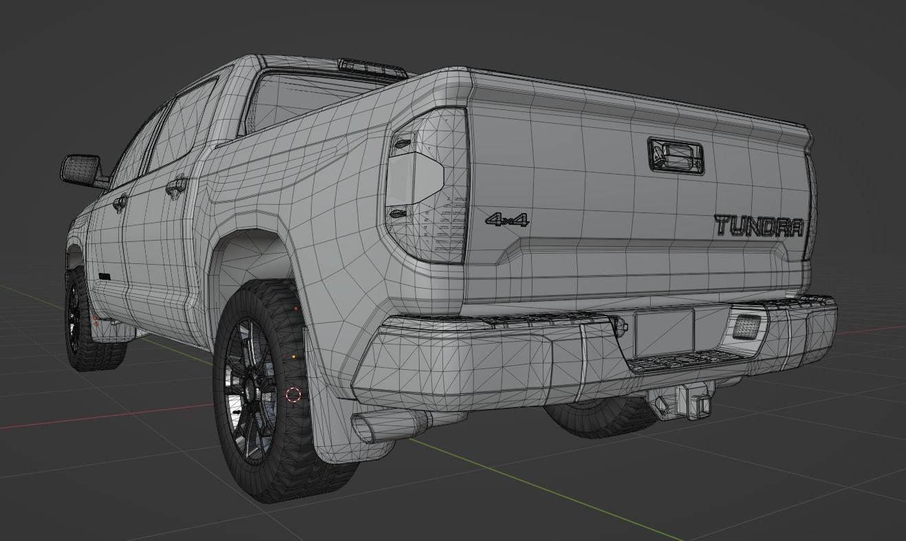 Toyota Tundra TRD Pro 2019 3D model | CGTrader