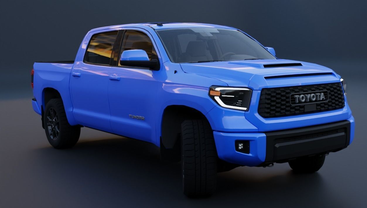 Toyota Tundra TRD Pro 2019 3D model | CGTrader