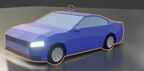 3D model Low Detailed Simple Car VR / AR / low-poly | CGTrader
