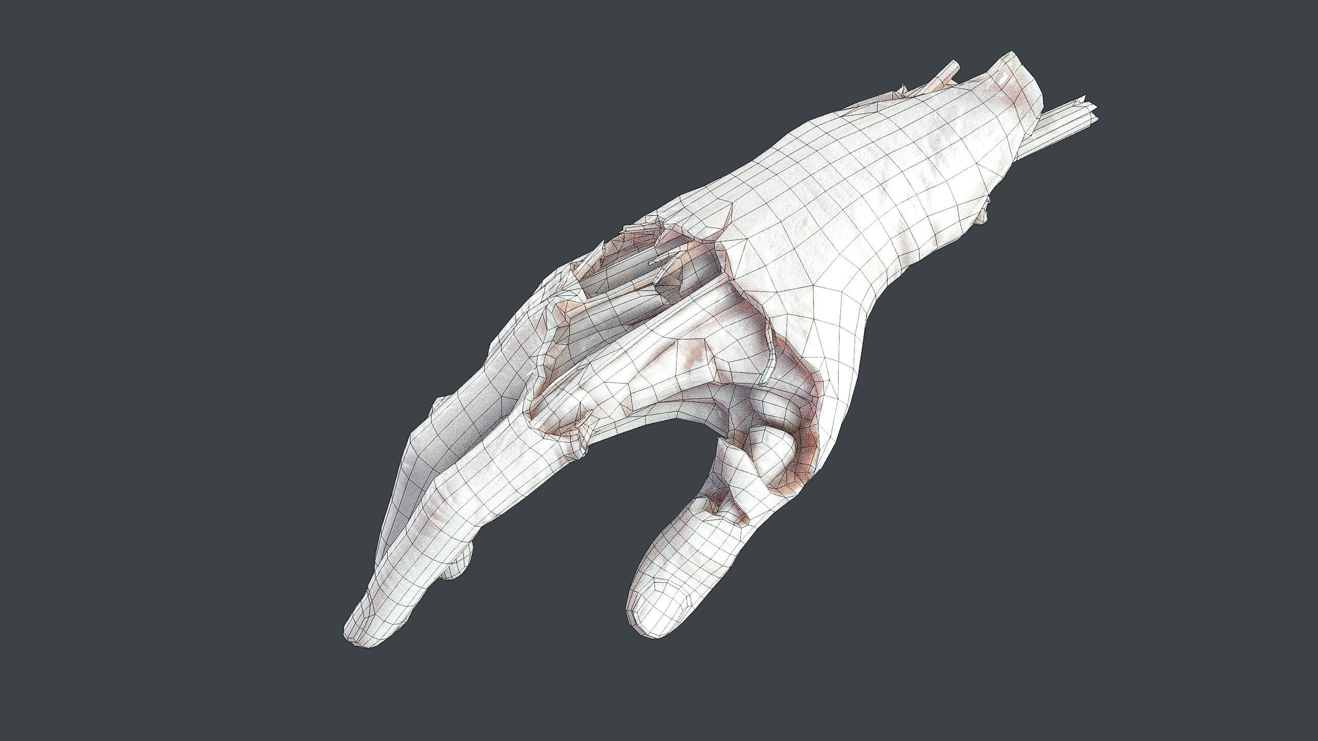 3D model Severed Hands Collection VR / AR / low-poly | CGTrader