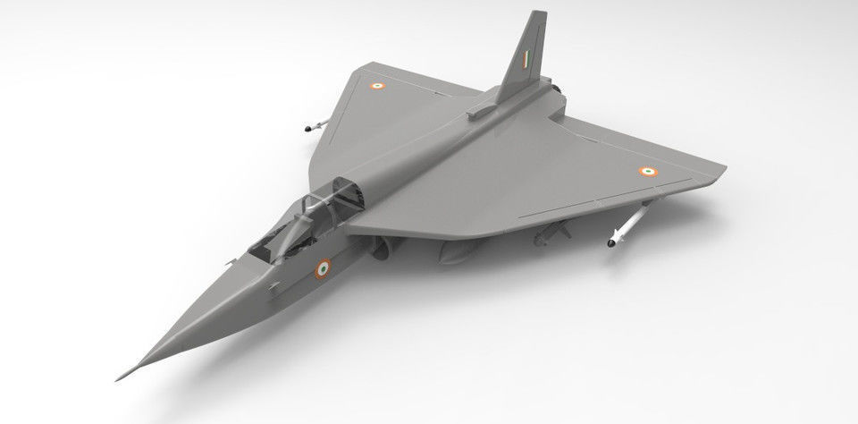 HAL Tejas Fighter jet aircraft 3D model 3D printable | CGTrader