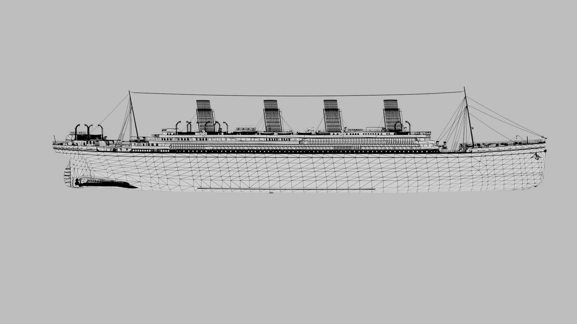 HMHS Britannic 3D model | CGTrader