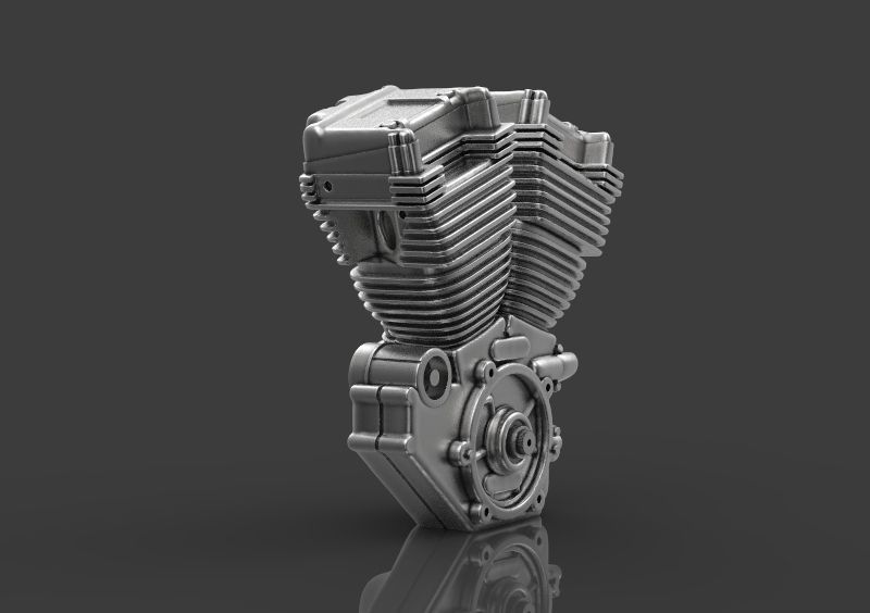 Harley motorcycle engine 3d model for 3d printing 3D print model 3D ...