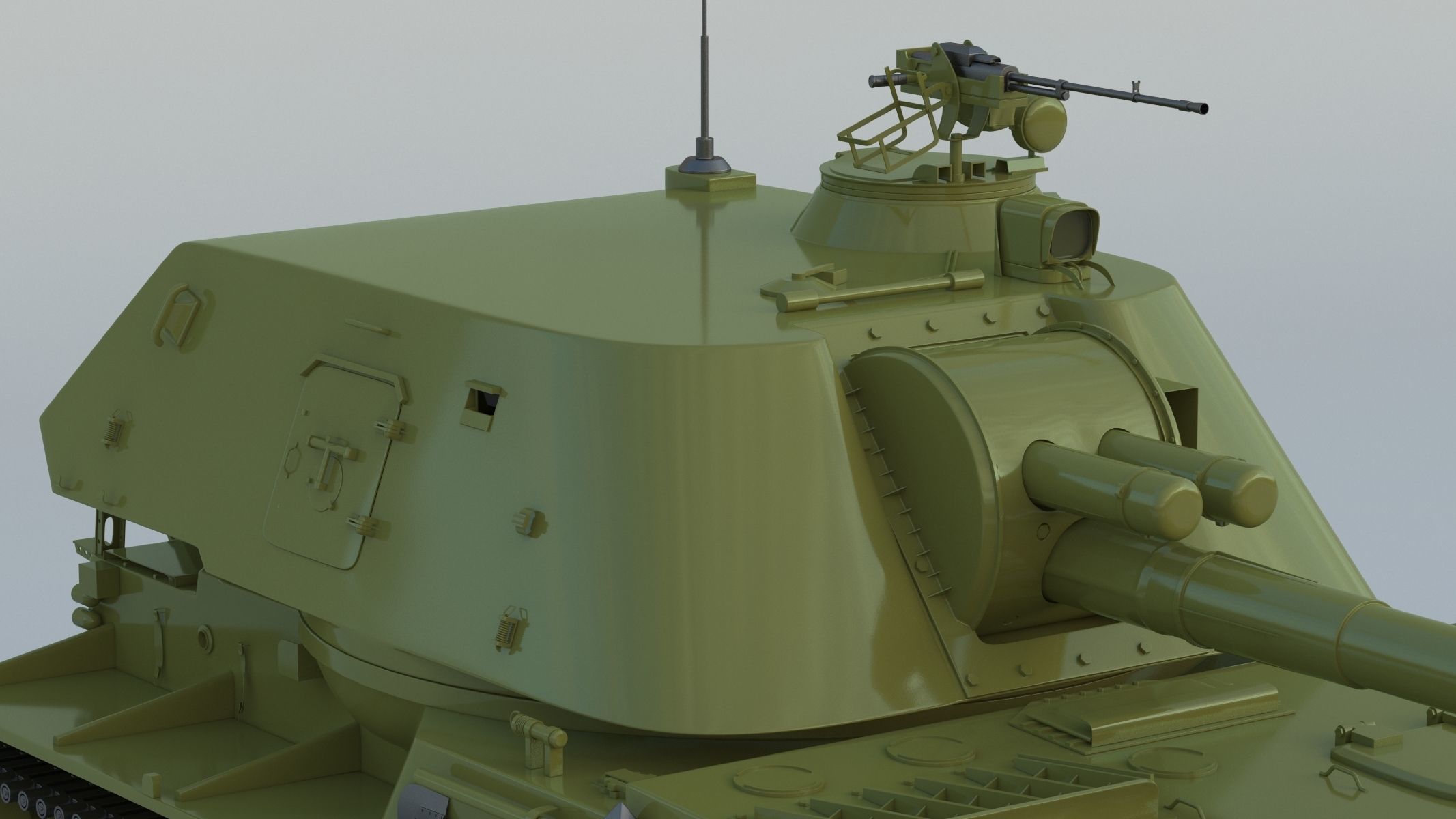 2S3 Akatsiya 3D model | CGTrader