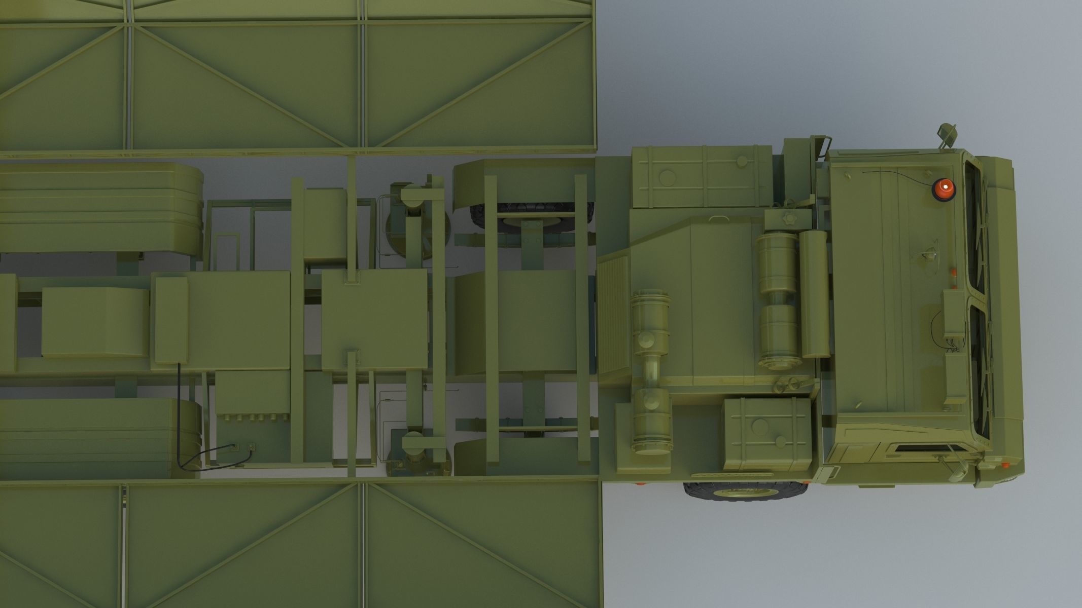55Zh6ME Nebo M RLM-DE L-Band Radar System 3D model | CGTrader