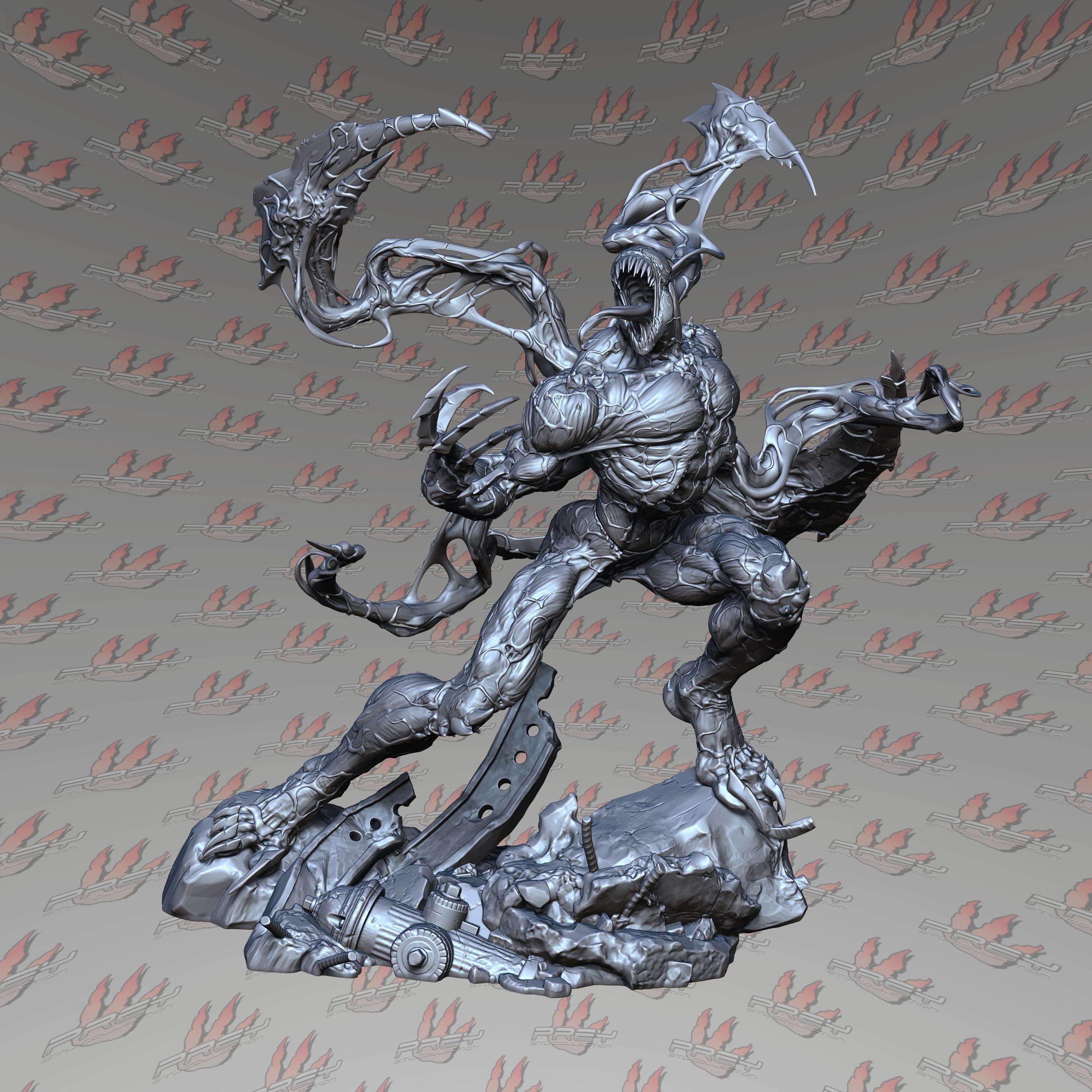 Carnage 1-10 3D model 3D printable | CGTrader