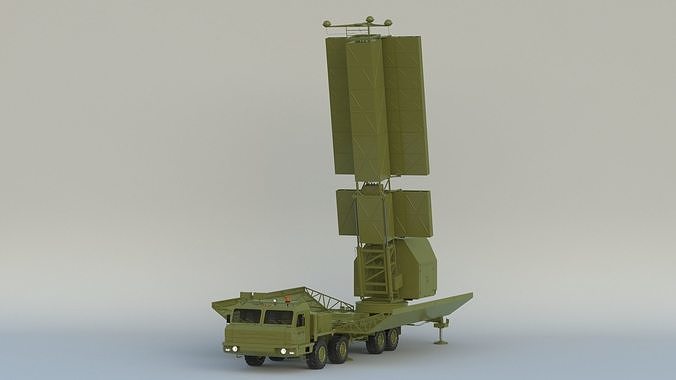 55Zh6ME Nebo M RLM-S L-Band Radar System 3D model | CGTrader