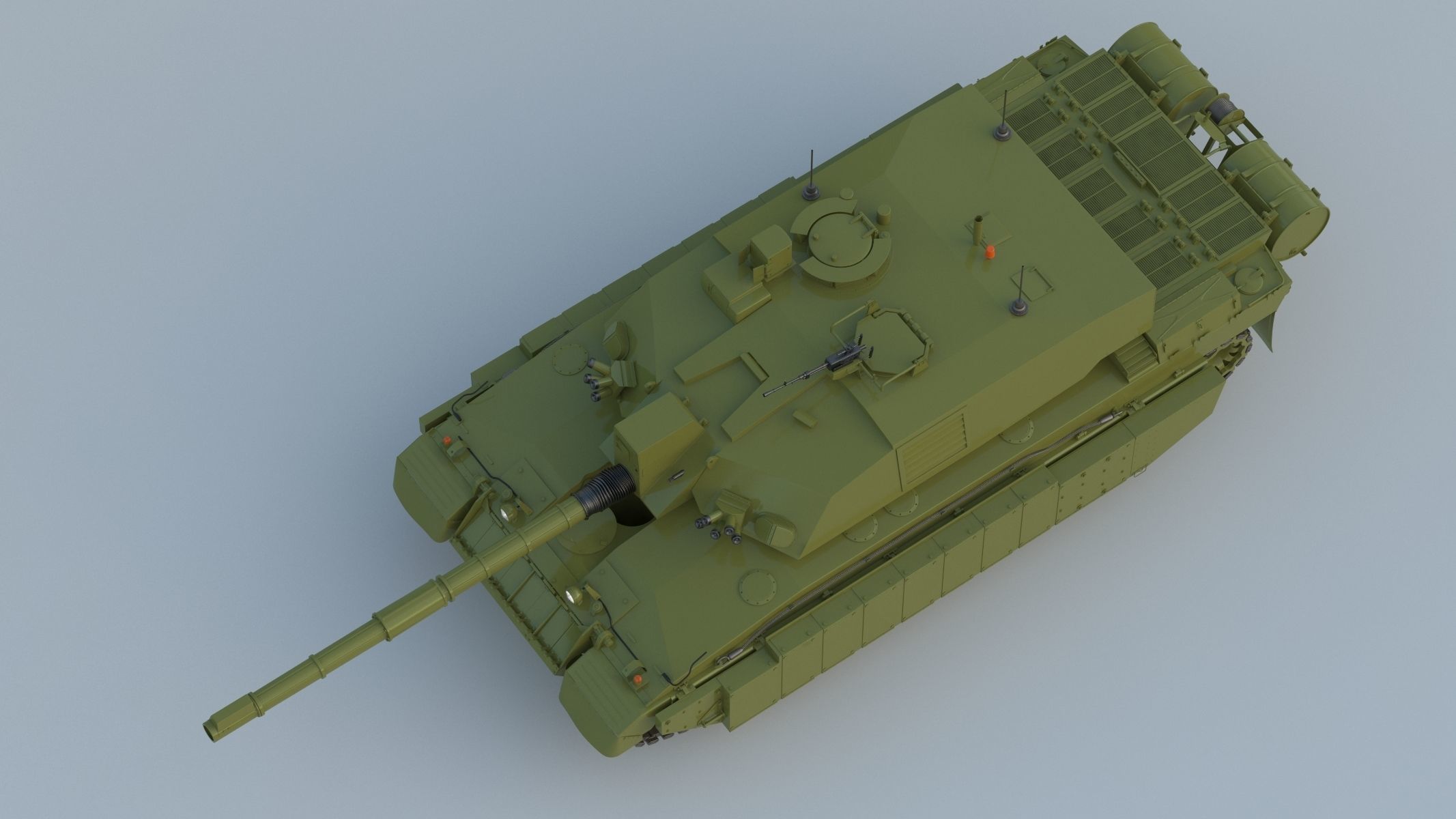 FV4034 Challenger 2 3D model | CGTrader