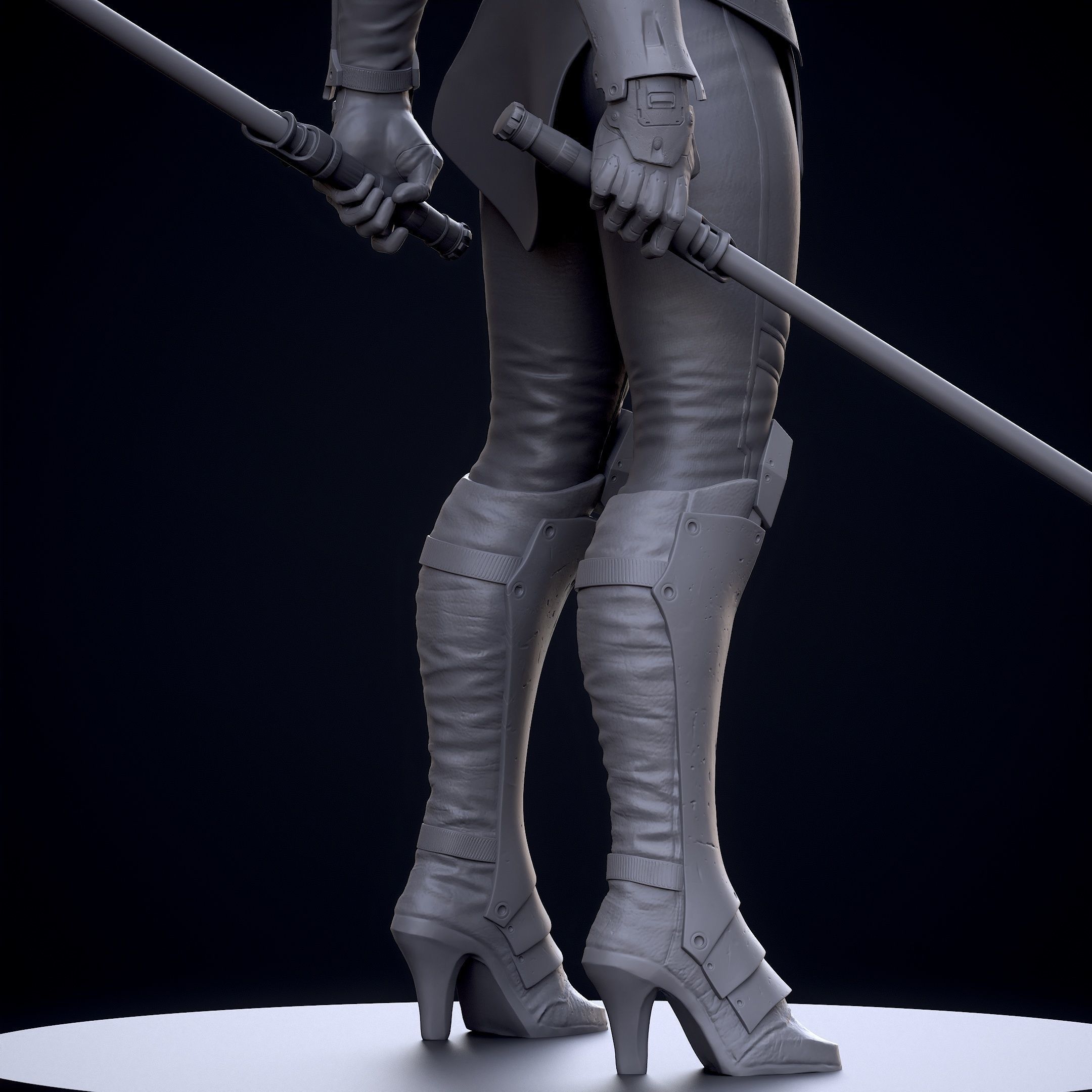 Togruta Jedi Ahsoka Tano Style 3d Model 3d Printable Cgtrader