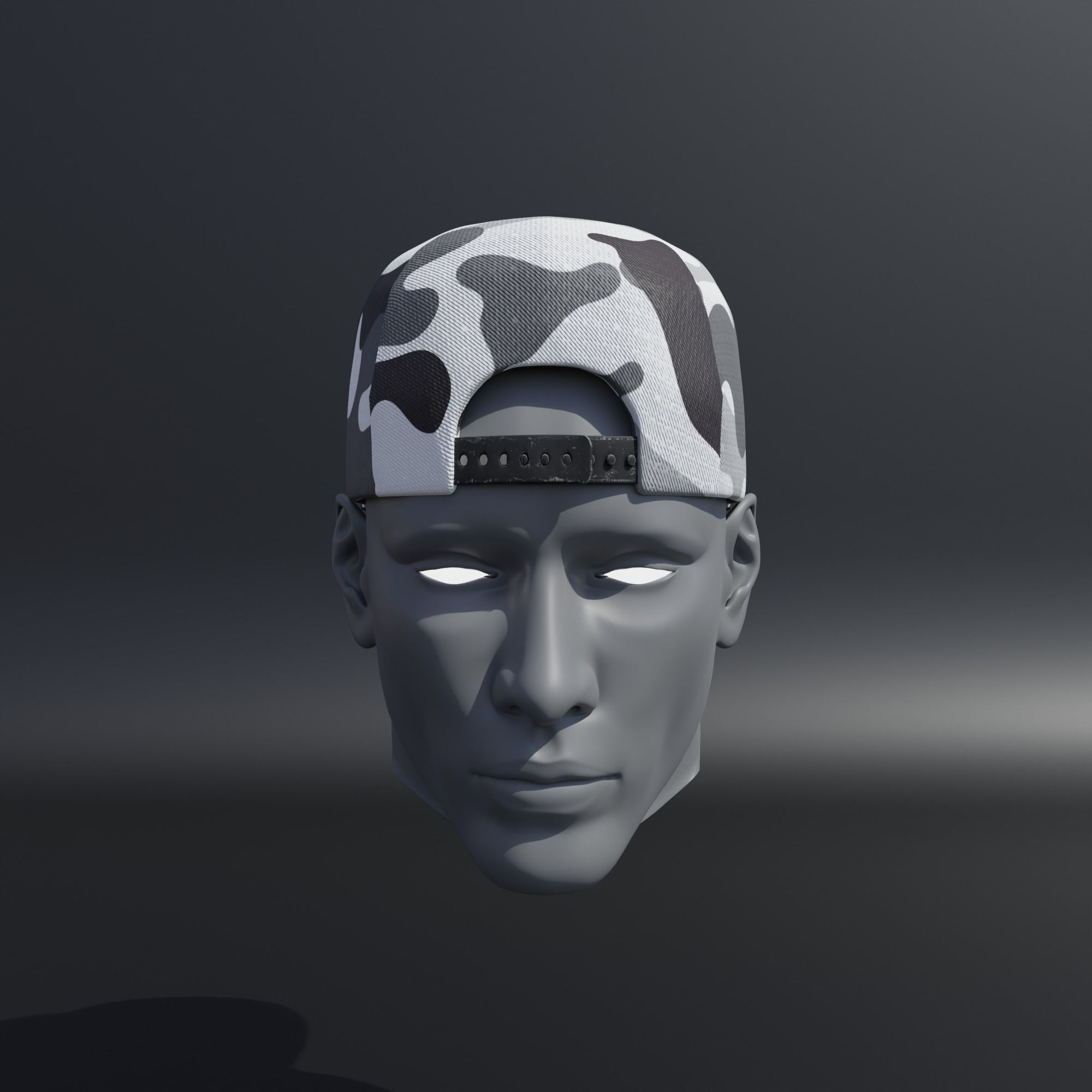 Snapback Cap 3D model | CGTrader