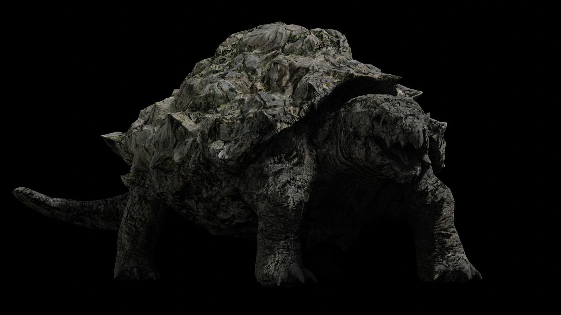 3D model Golem tortoise monster VR / AR / low-poly | CGTrader