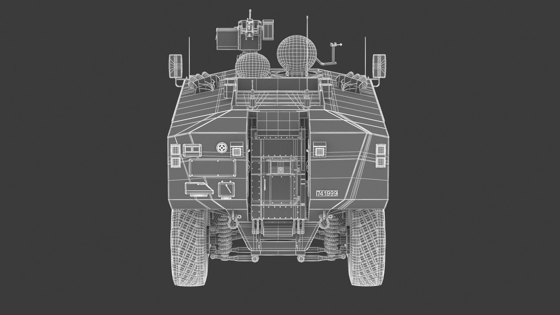 Eitan 8x8 APC Armoured Fighting Vehicle 3D model | CGTrader