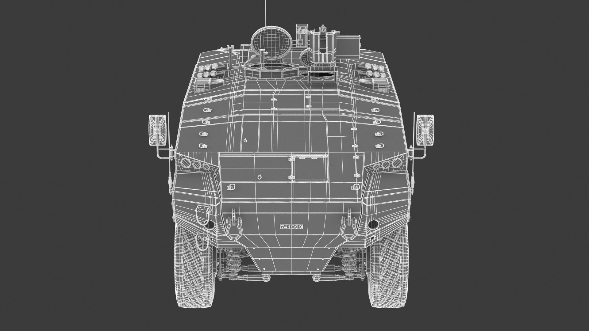 Eitan 8x8 APC Armoured Fighting Vehicle 3D model | CGTrader
