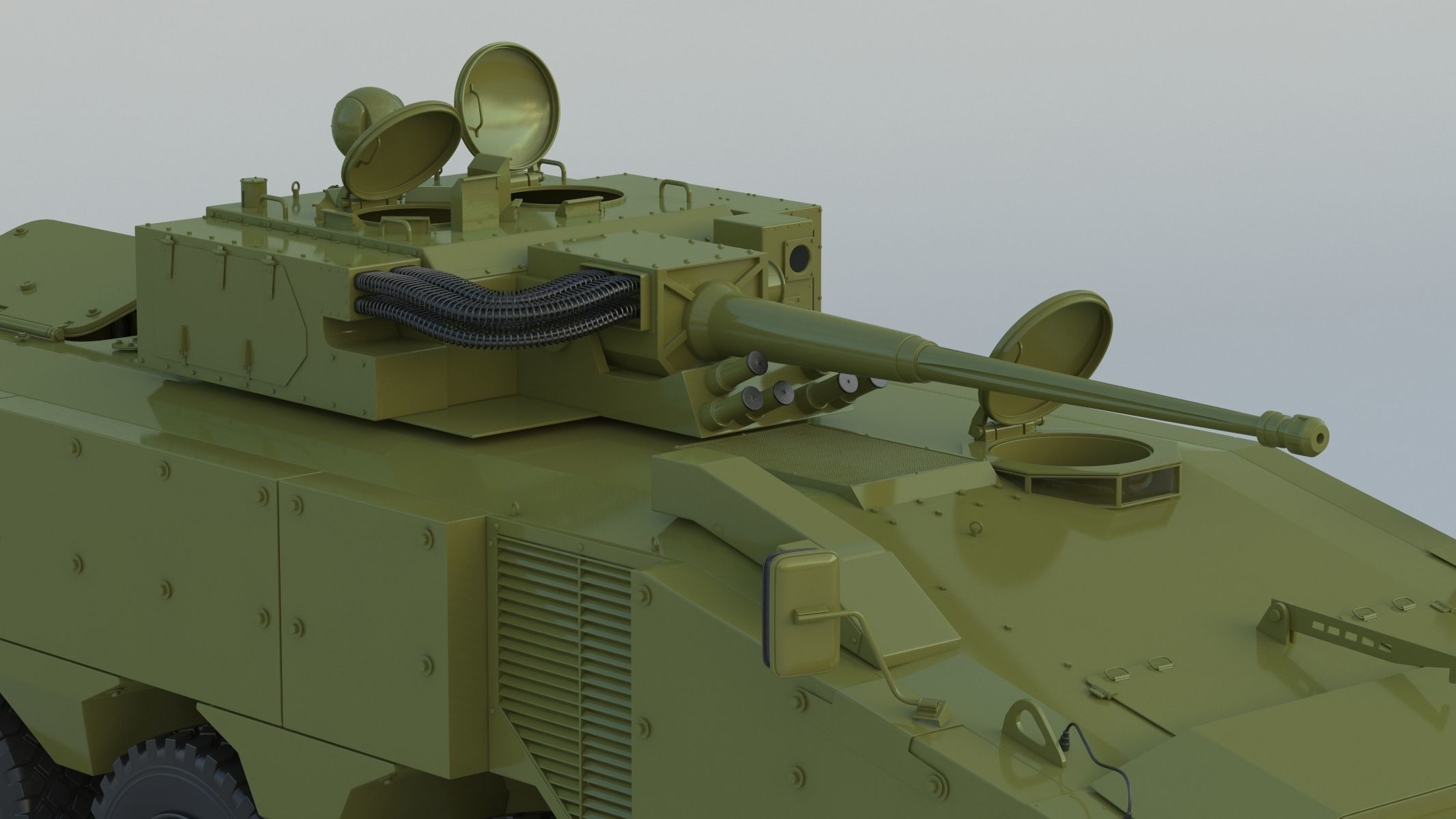 Iveco SuperAV 8x8 Armored Vehicle 3D model | CGTrader