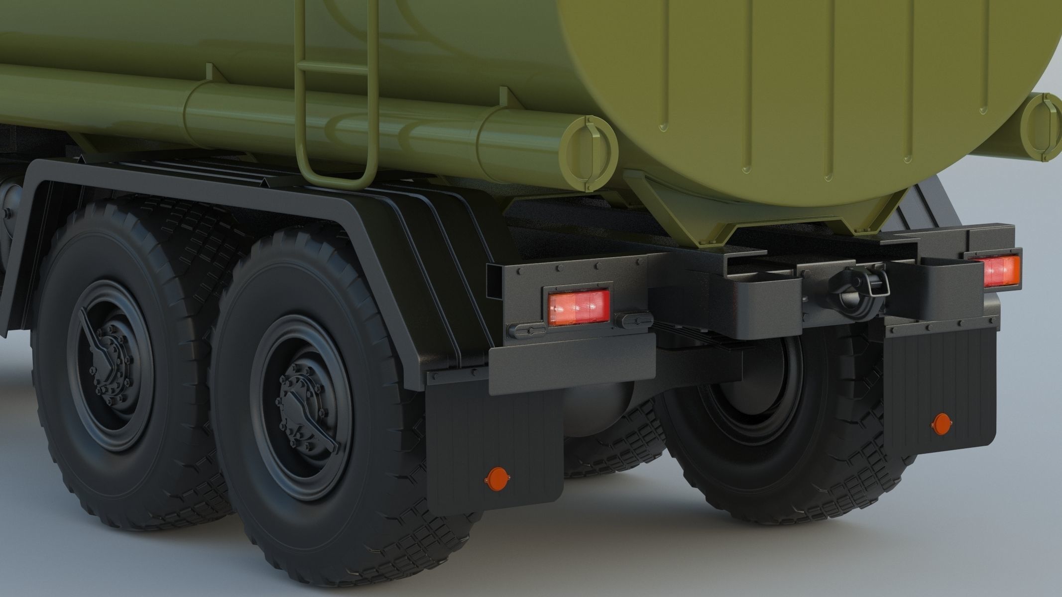 Kamaz-5350 Fuel Tanker 3D model | CGTrader