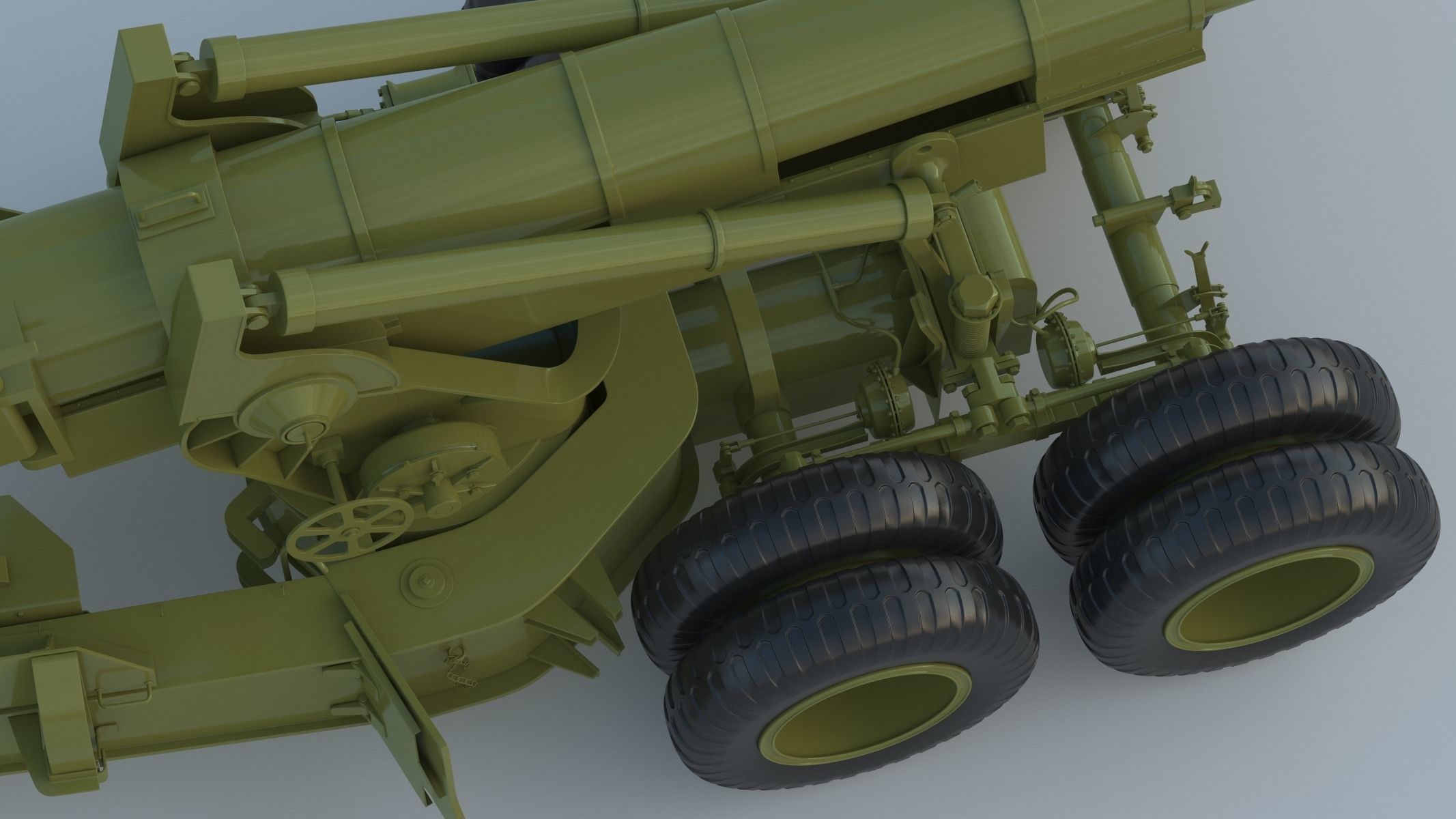 M115 Howitzer 3D model | CGTrader