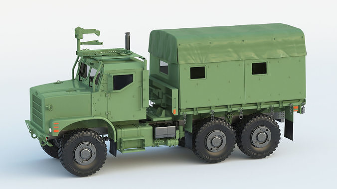 MTVR MK23 Standard Military Truck 3D model | CGTrader