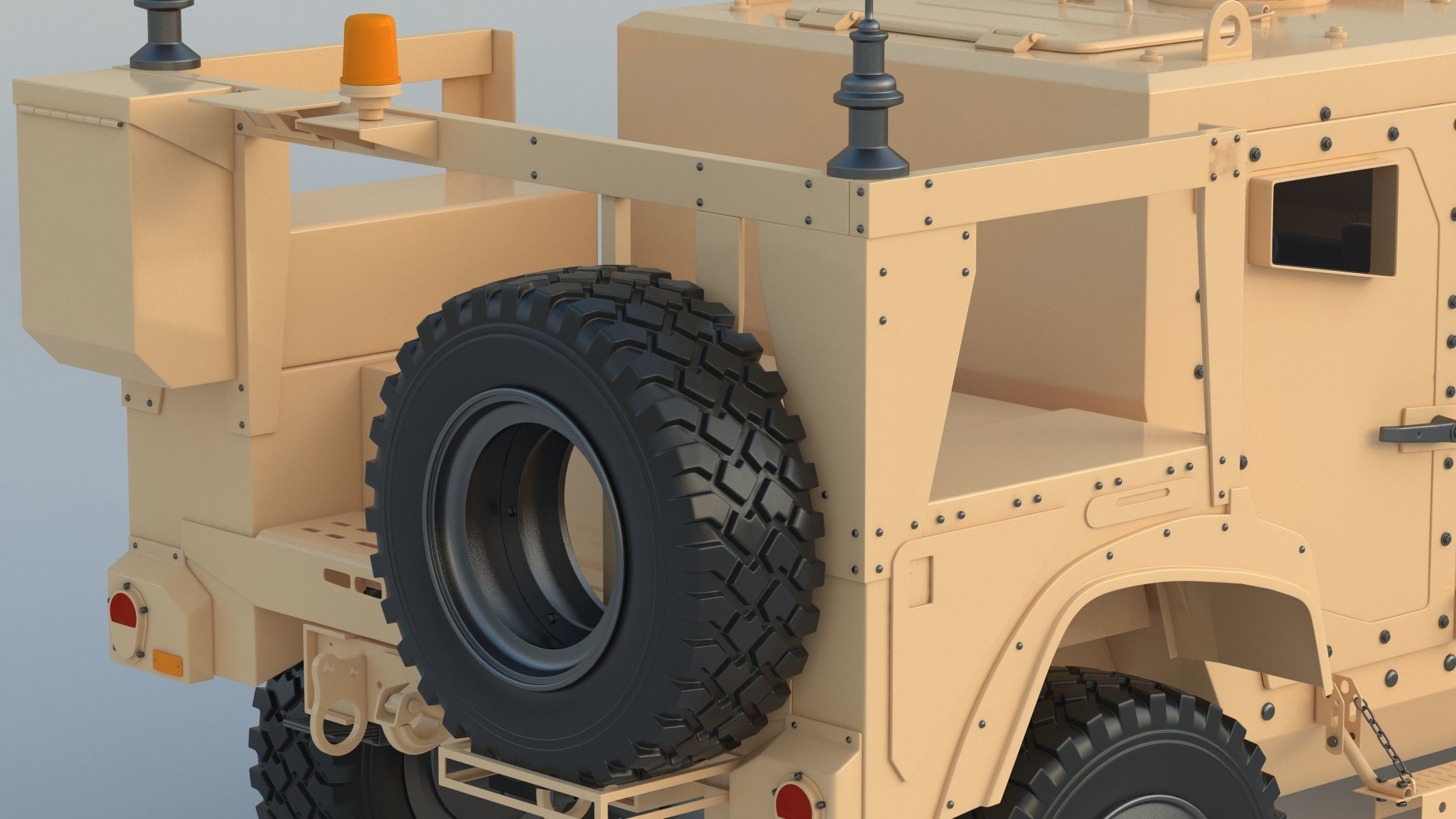 Oshkosh L-ATV in M1278 Heavy Guns Carrier 3D model | CGTrader