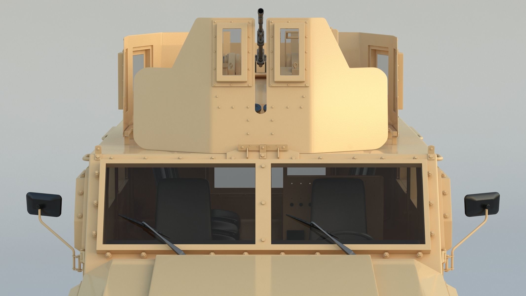 RG-33 Military Truck 3D model | CGTrader