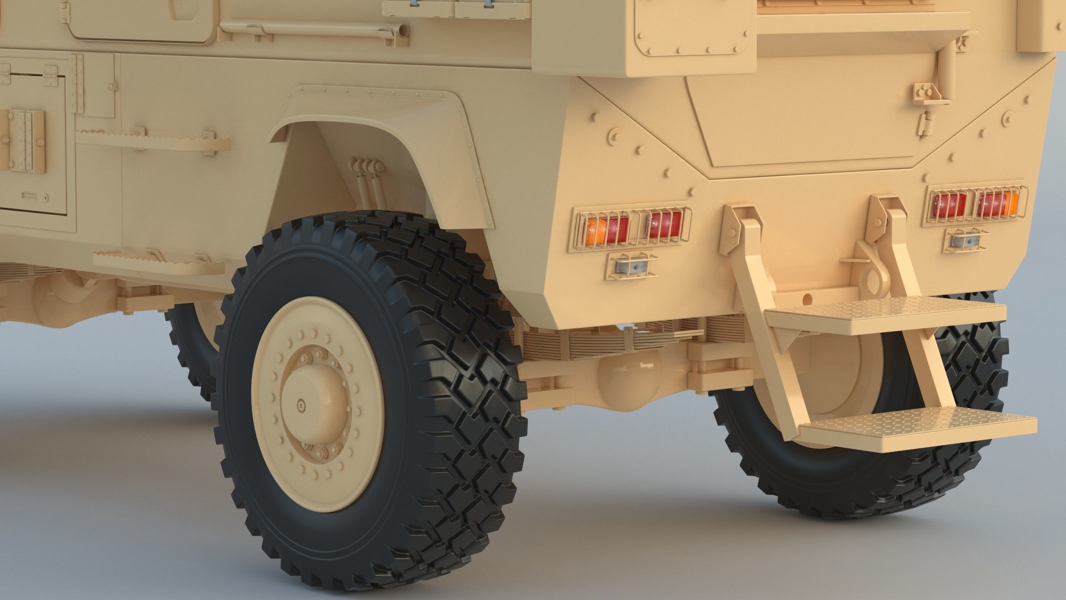 RG-33 Military Truck 3D model | CGTrader
