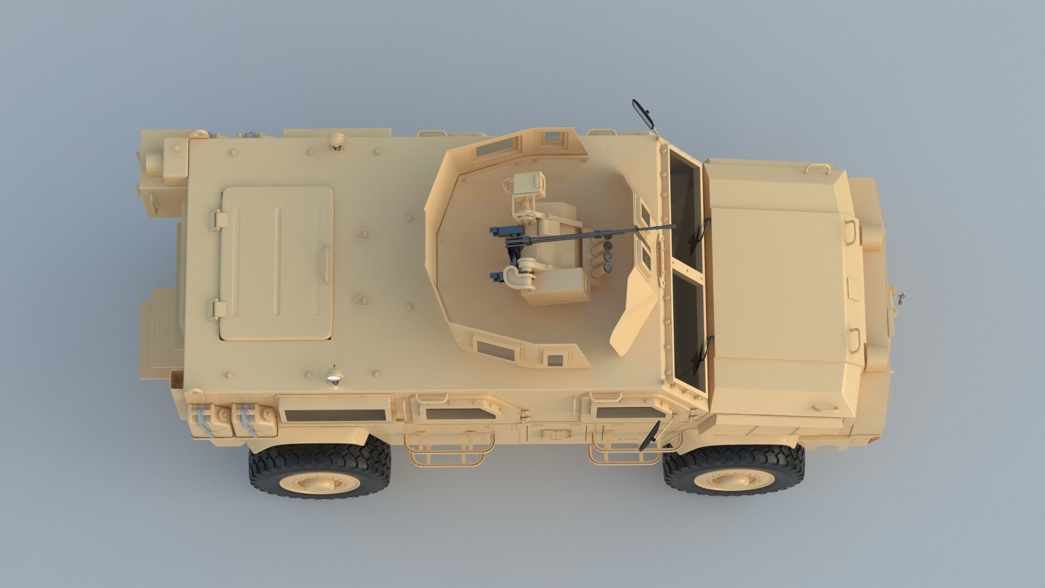 RG-33 Military Truck 3D model | CGTrader