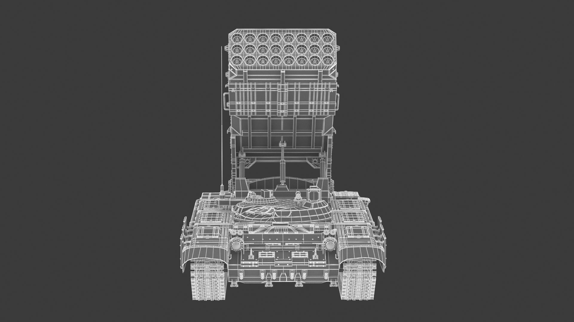 TOS-1 Multiple Rocket Launcher 3D model | CGTrader