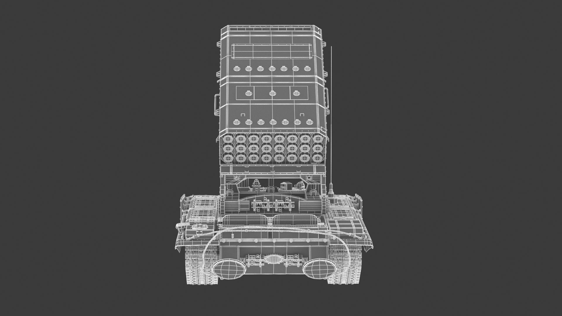 TOS-1 Multiple Rocket Launcher 3D model | CGTrader
