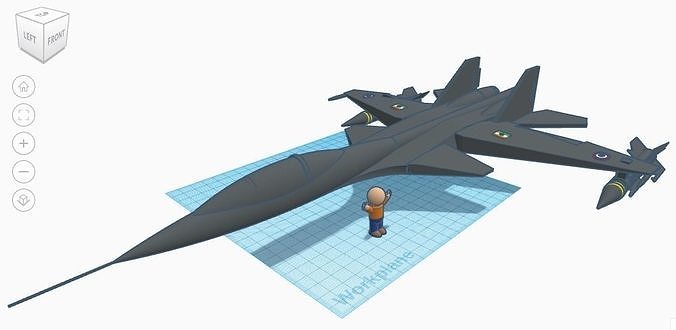 Faster jet 3D model | CGTrader