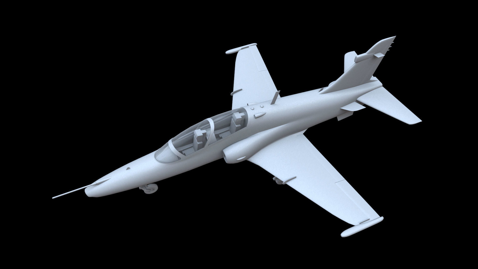 BAe Hawk 128 free VR / AR / low-poly 3D model | CGTrader
