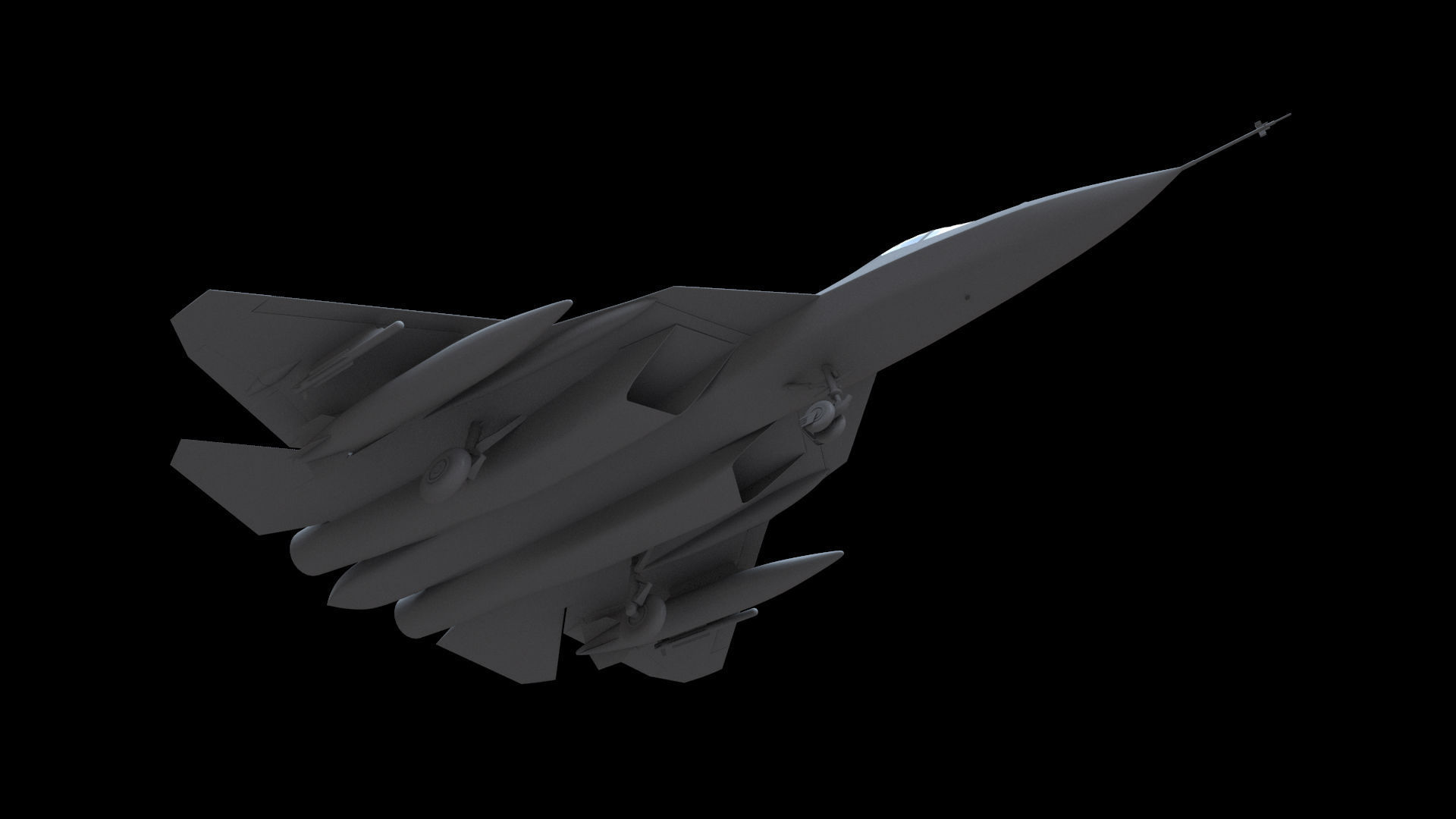 Sukhoi Su-57 free VR / AR / low-poly 3D model | CGTrader