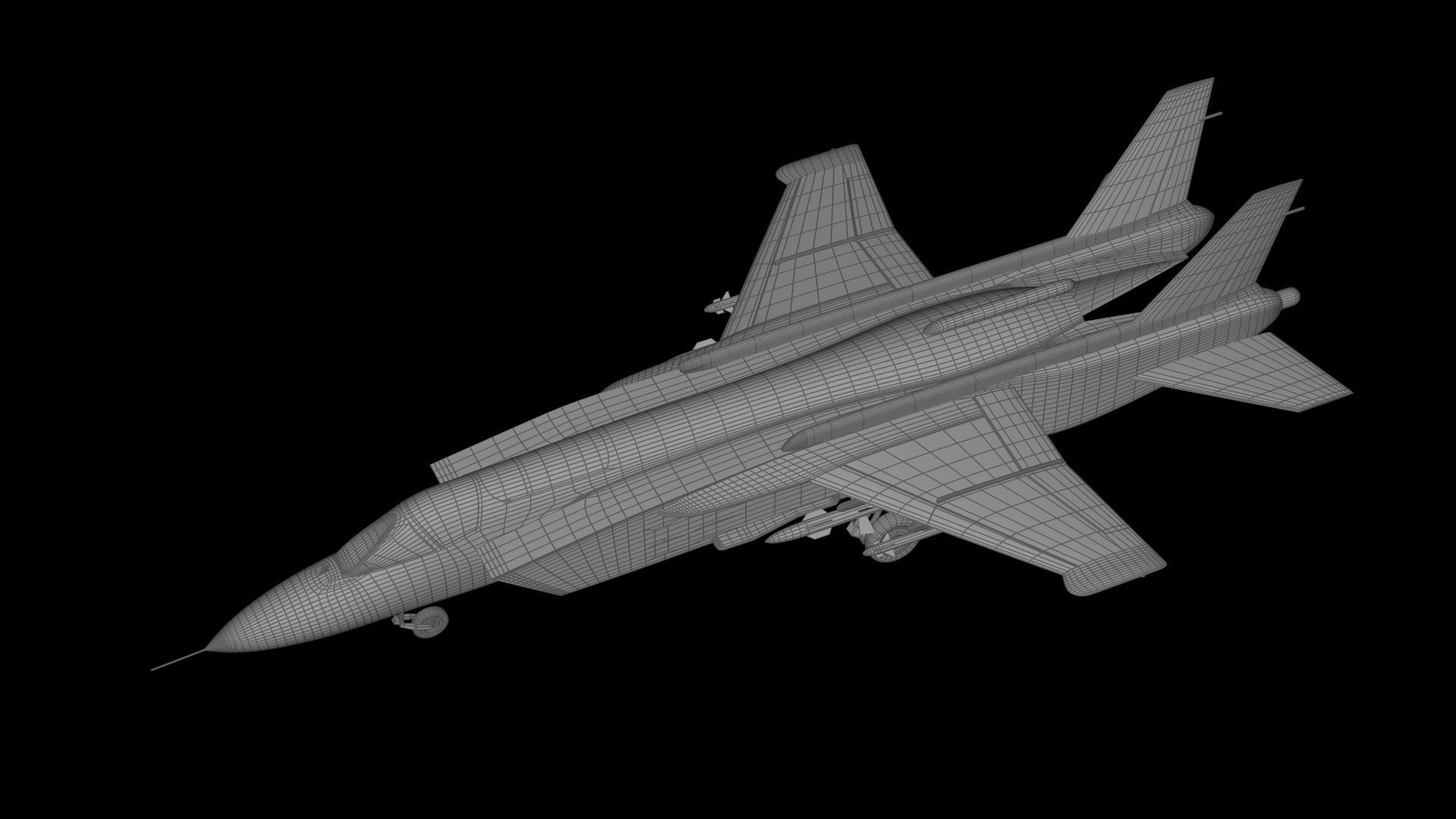 Yakovlev Yak-141 free VR / AR / low-poly 3D model | CGTrader