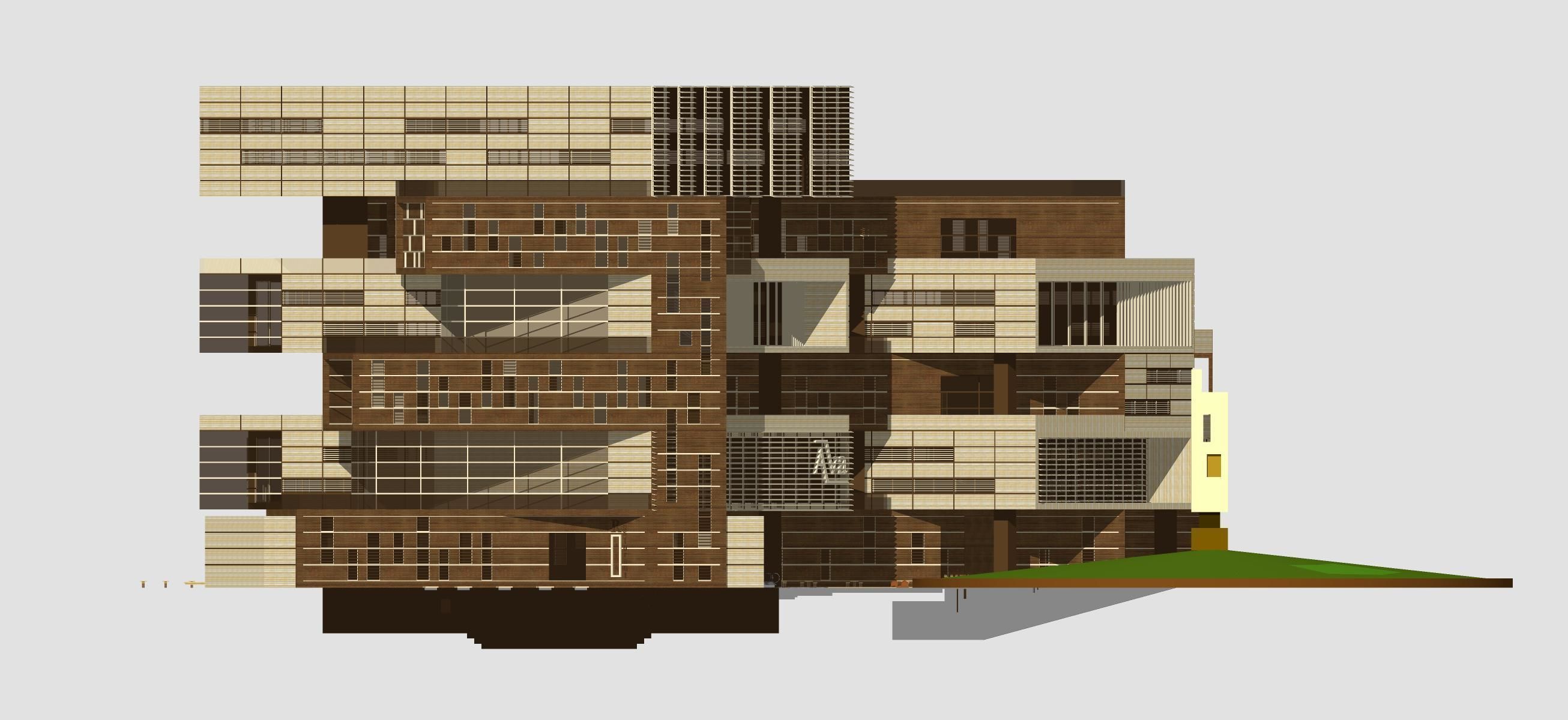 Commercial Complex Project 3D model | CGTrader