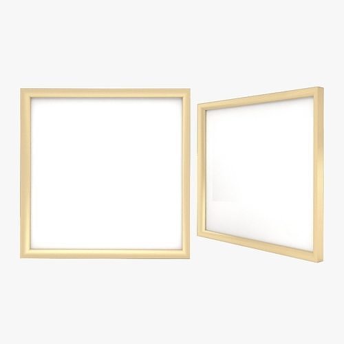 Square Frame 3D model | CGTrader