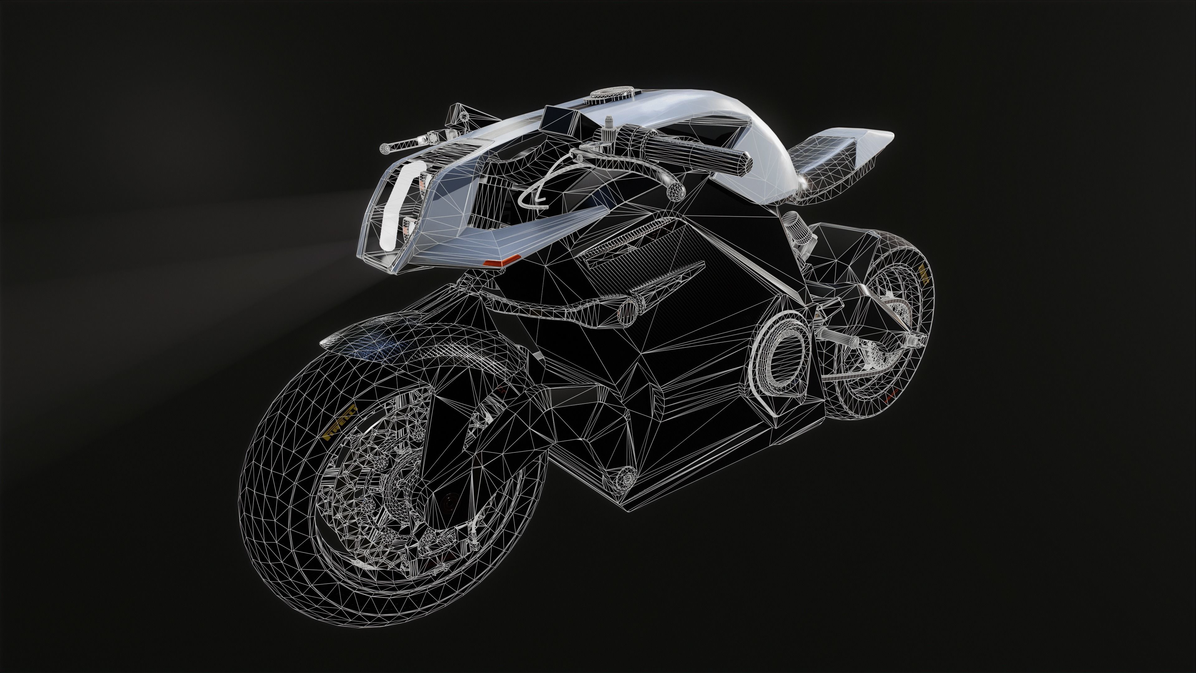 3D model ARC VECTOR motorcycle VR / AR / low-poly | CGTrader
