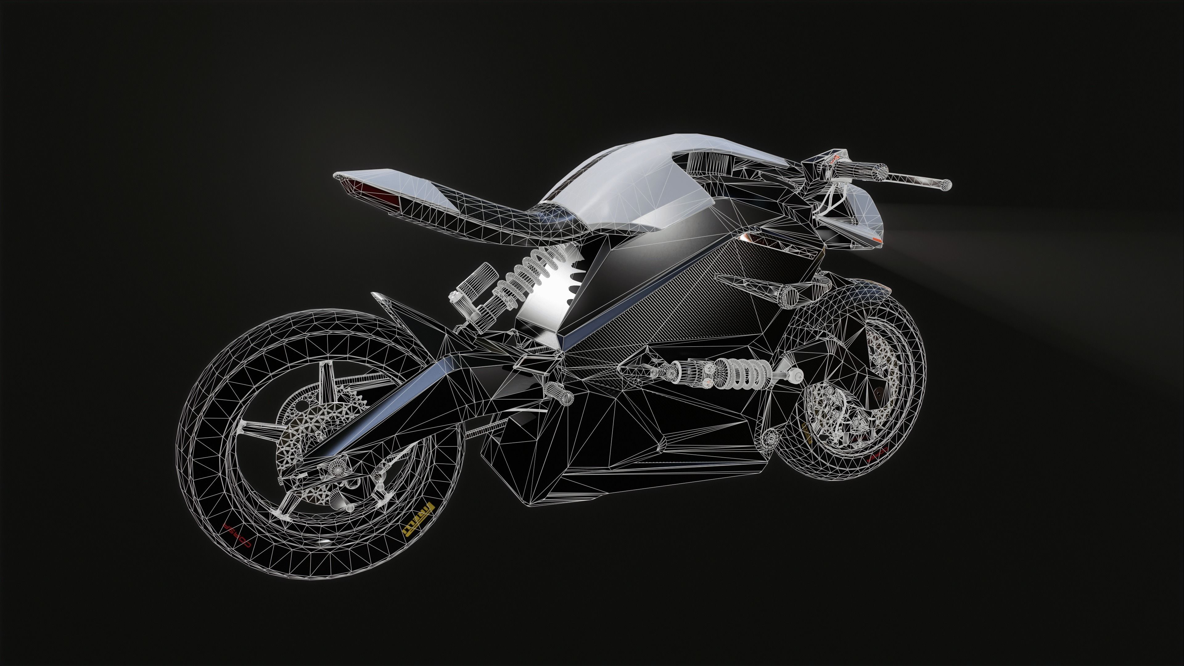 3D model ARC VECTOR motorcycle VR / AR / low-poly | CGTrader