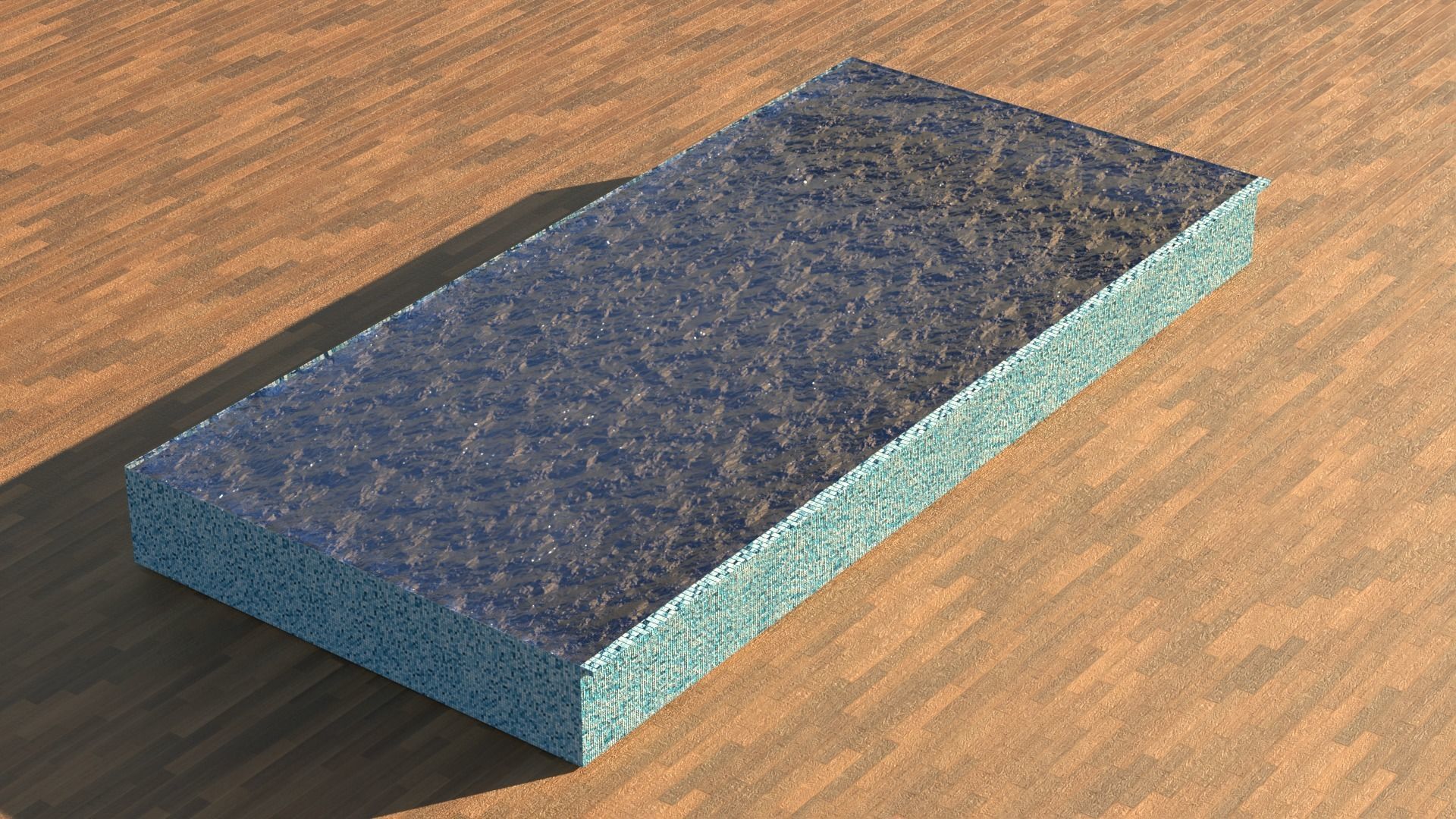 Infinity Pool free VR / AR / low-poly 3D model | CGTrader