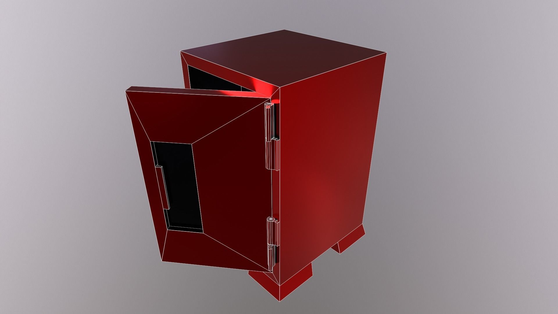3D model vault safe box VR / AR / low-poly | CGTrader