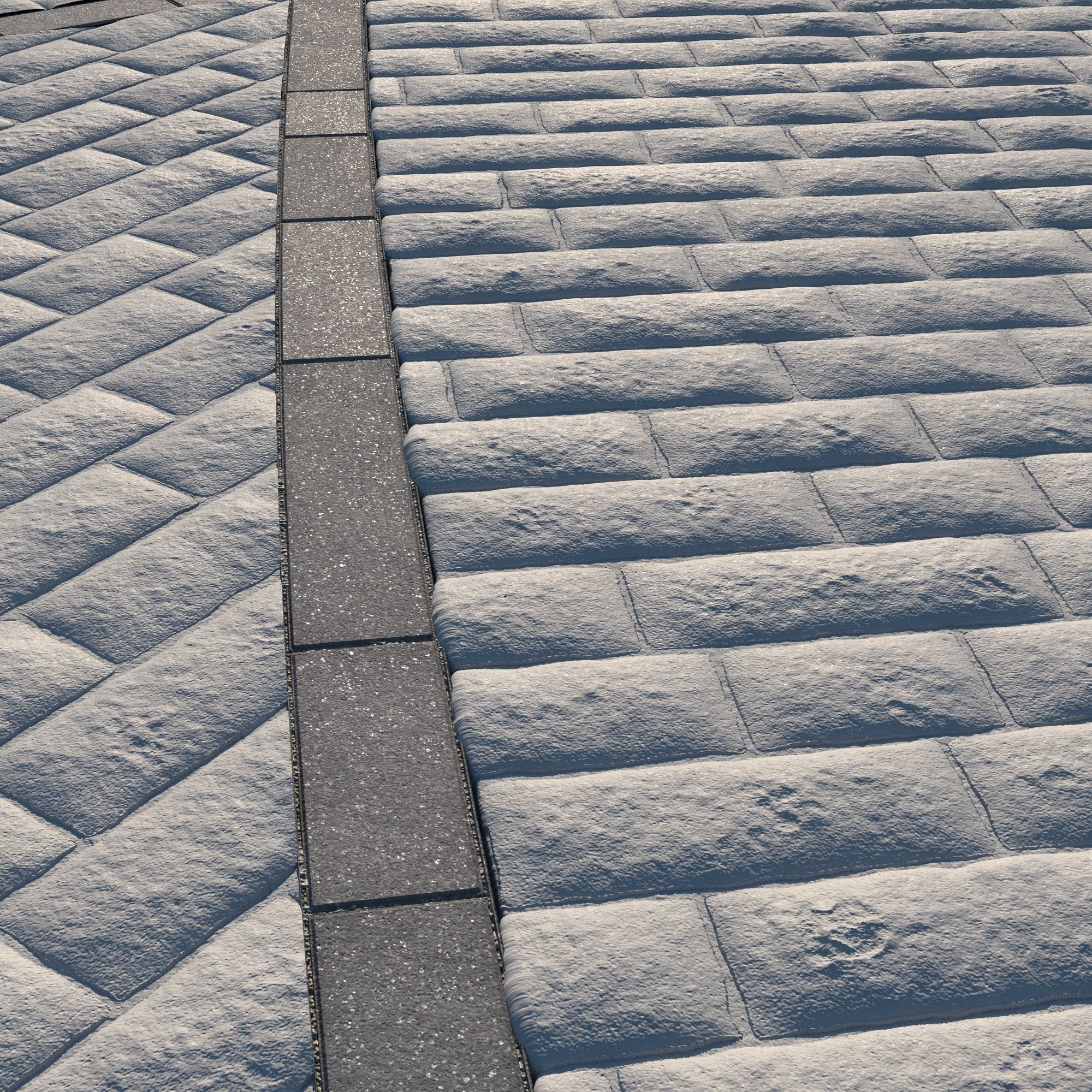 Texture 8K Large Area Linear Cobblestone 01 - 3 Variations VR / AR ...