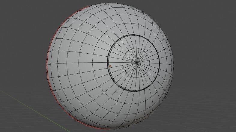 3D model Low poly eye - Ojo de pocos poligonos VR / AR / low-poly ...