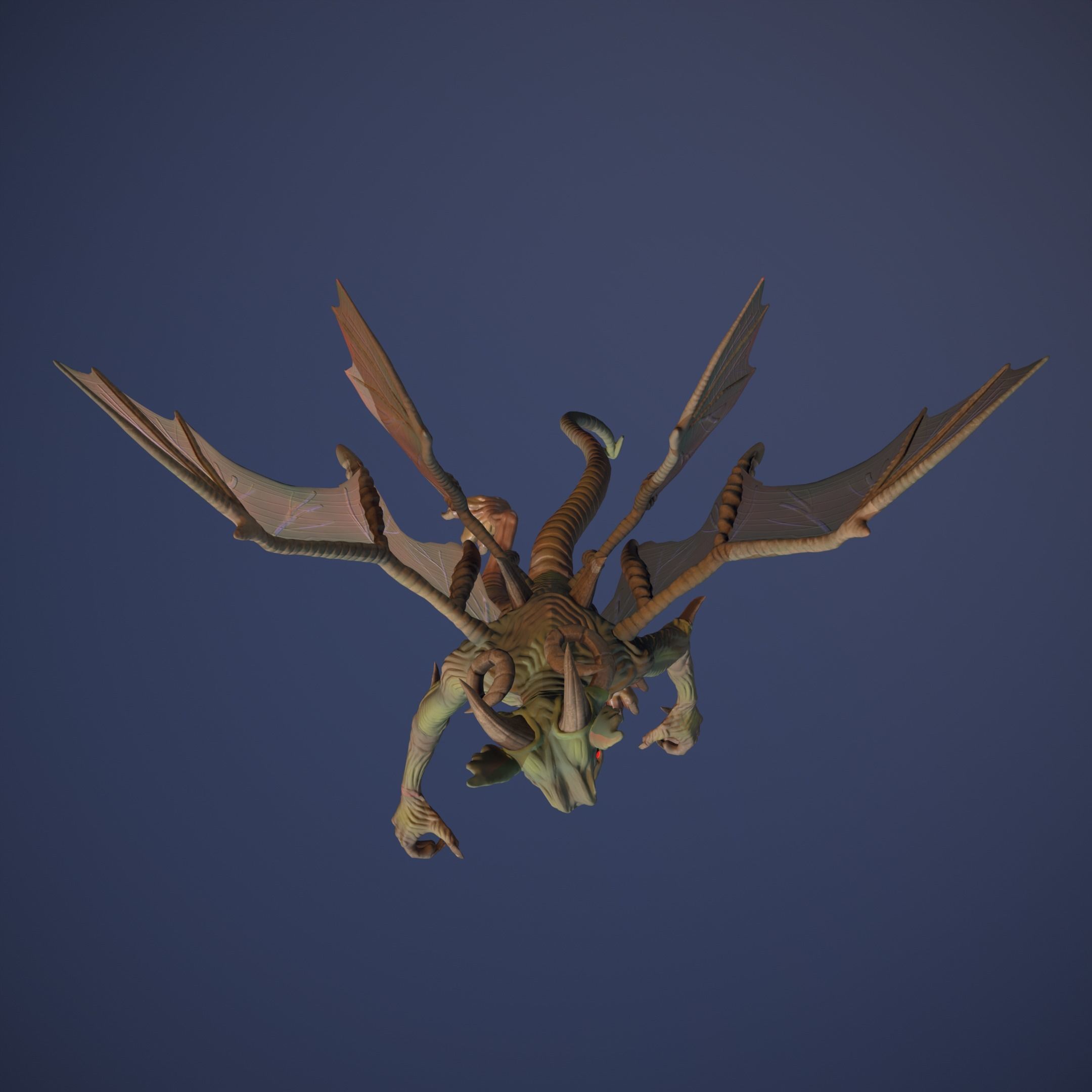 3D model Stylized Gargoyle VR / AR / low-poly | CGTrader