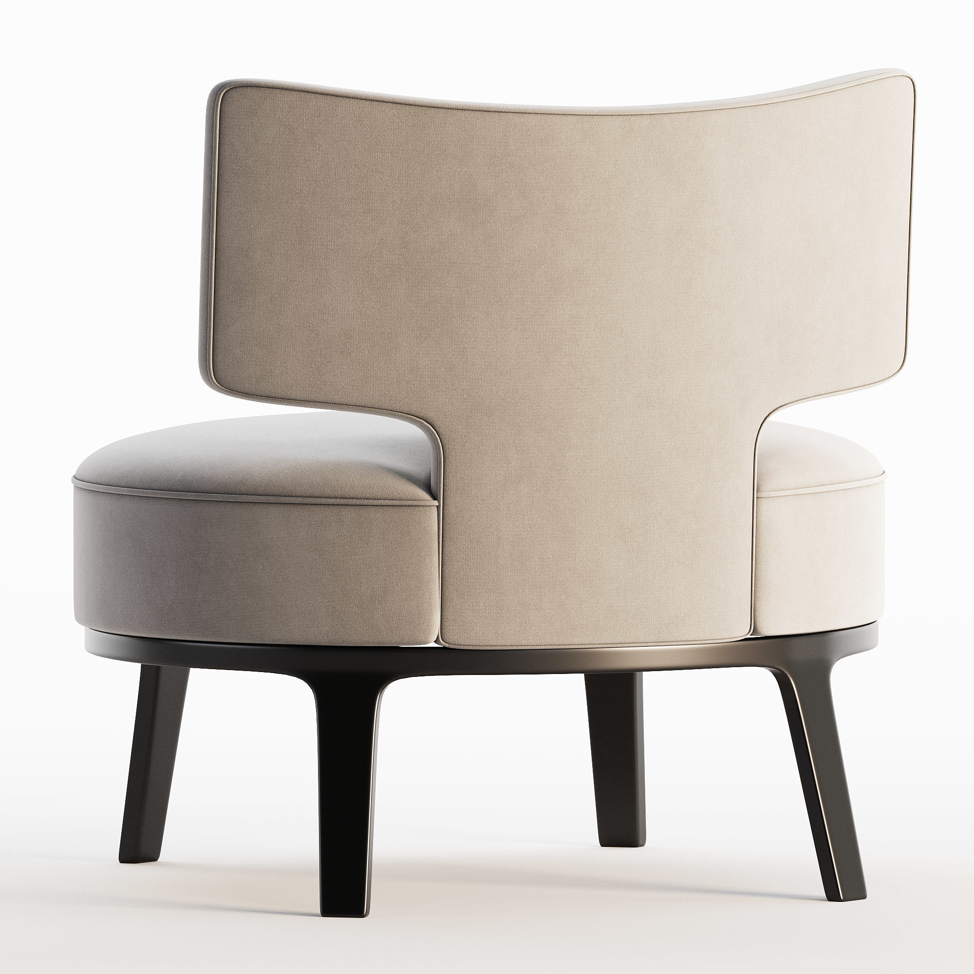 DROP Easy chair By Flexform 3D model | CGTrader